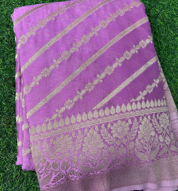 Lavender/Lilac sarees – House of Raadhvi